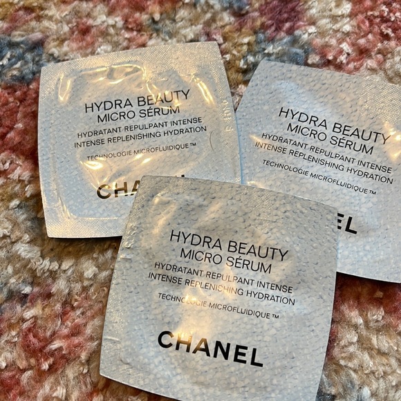 CHANEL | Skincare | Chanel Hydra Beauty Micro Serum Samples 3 | Poshmark